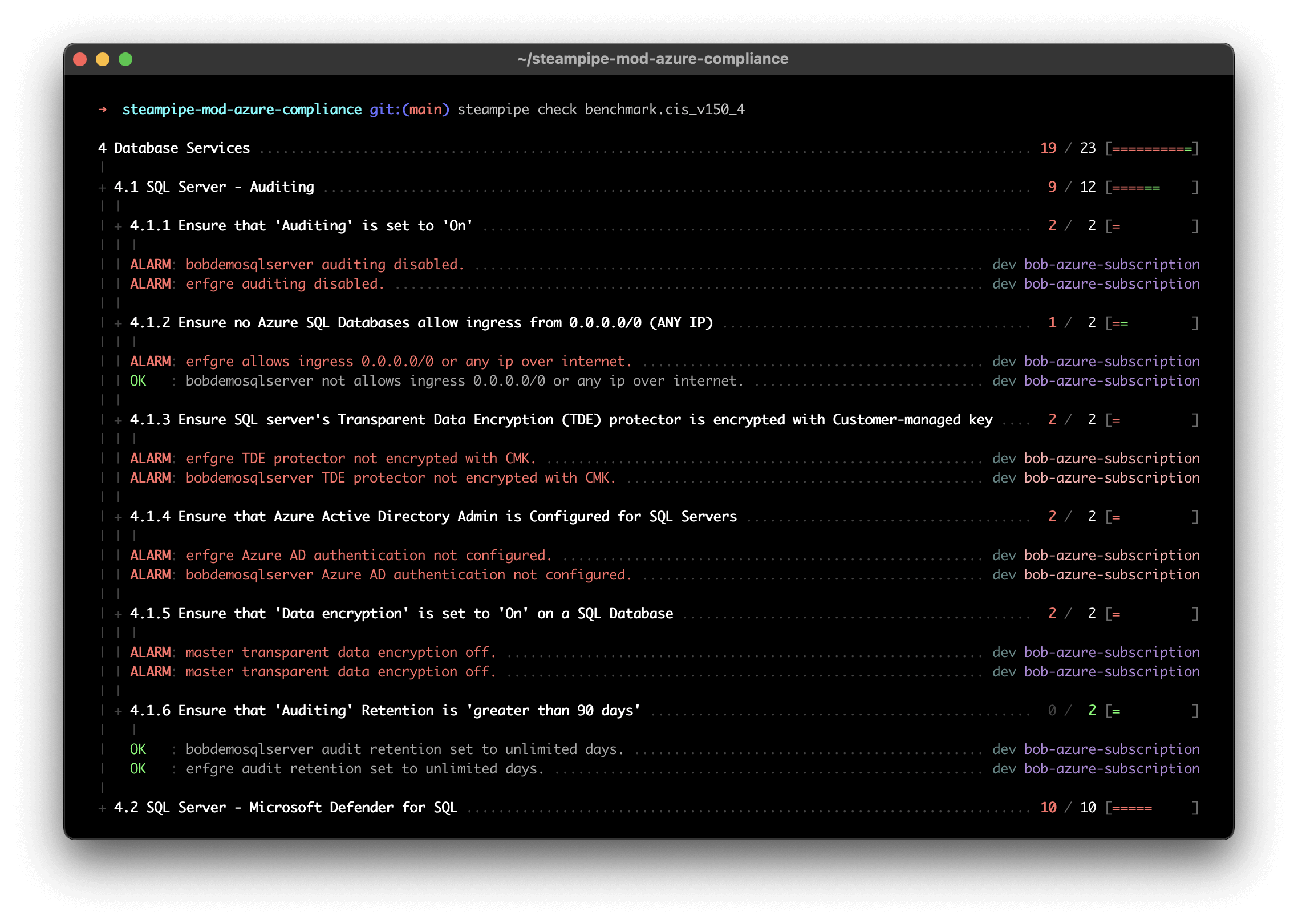 What's new in the CIS v1.5 benchmark for Azure | Steampipe Blog