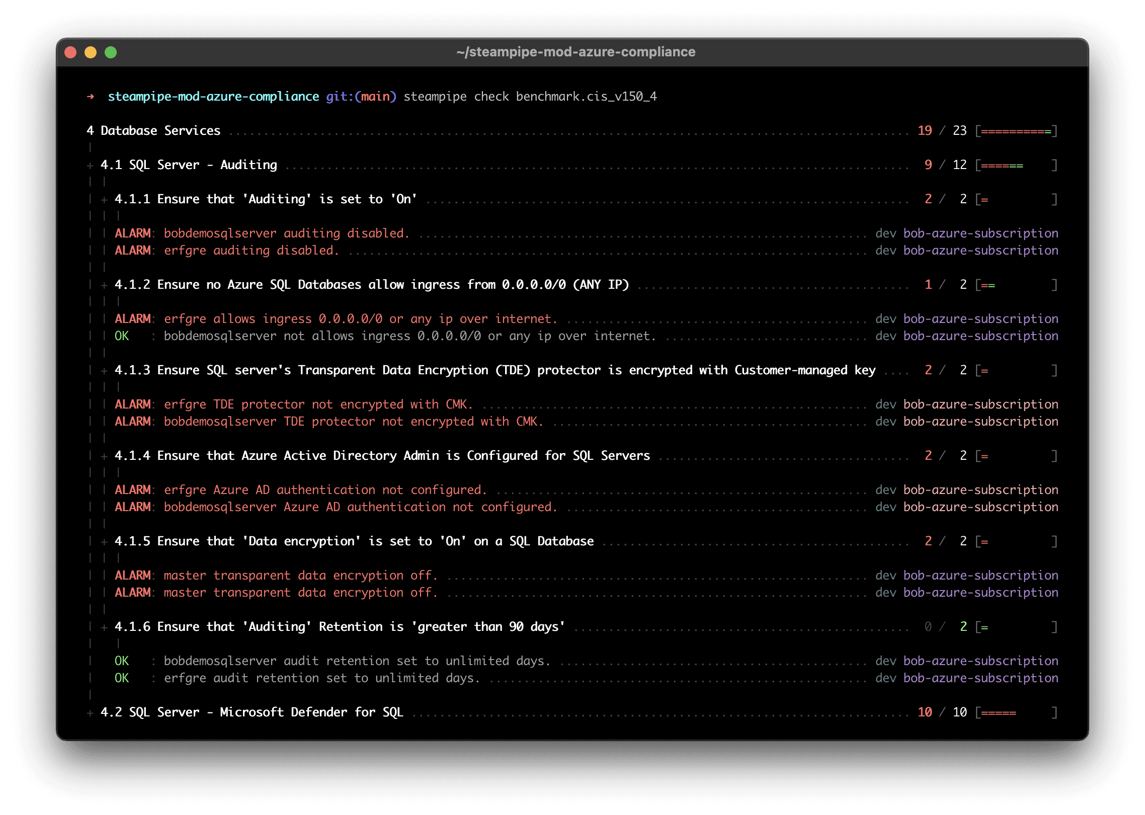 What's new in the CIS v1.5 benchmark for Azure | Steampipe Blog