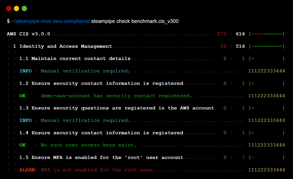 What's new in the CIS v3.0 benchmark for AWS | Steampipe Blog